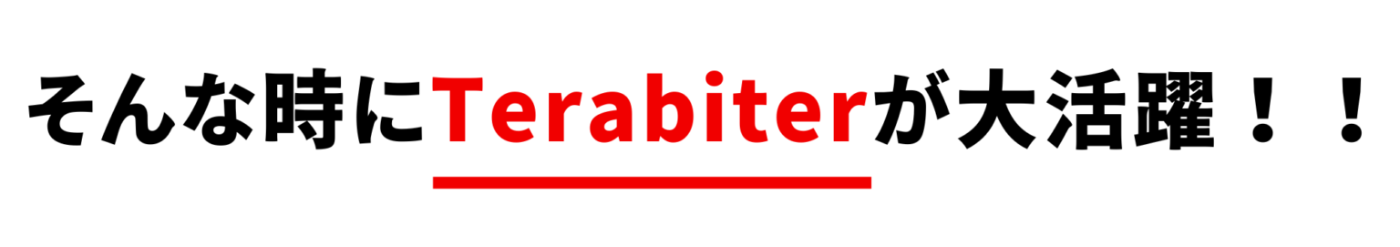 Makuake 先行販売 TeraBiter - okami正規代理店